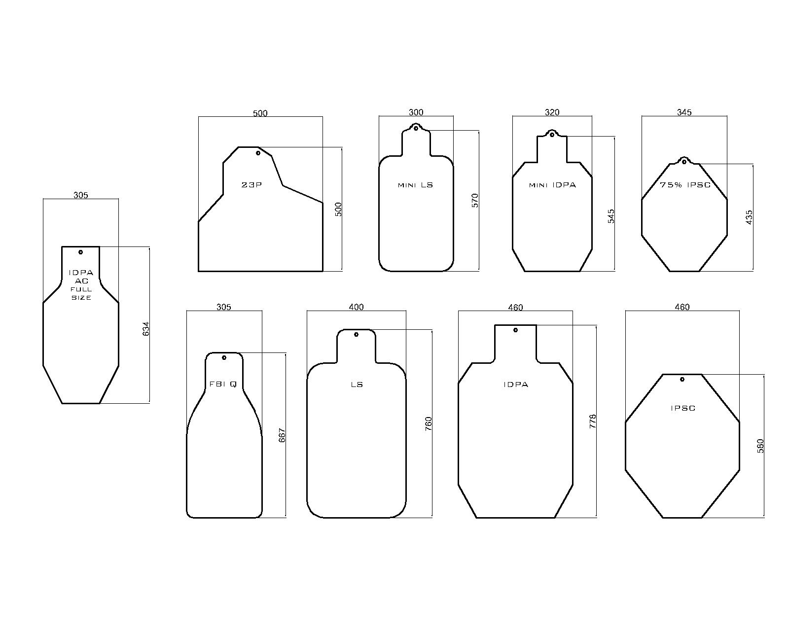 MTS TAC Plate - Gongs - MTS targets - 3gun.pl store - steel targets and ...